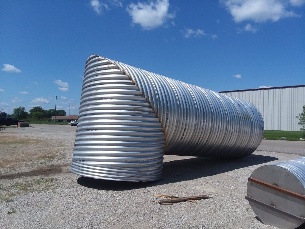 8′ Diameter Culvert Fabrication - H&H Welding